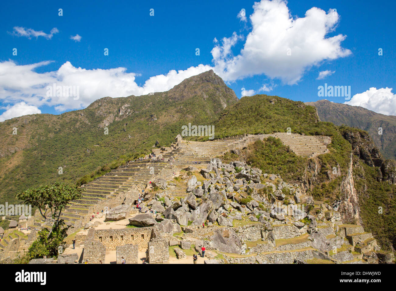 Mysterious city - Machu Picchu, Peru,South America. The Incan ruins and ...