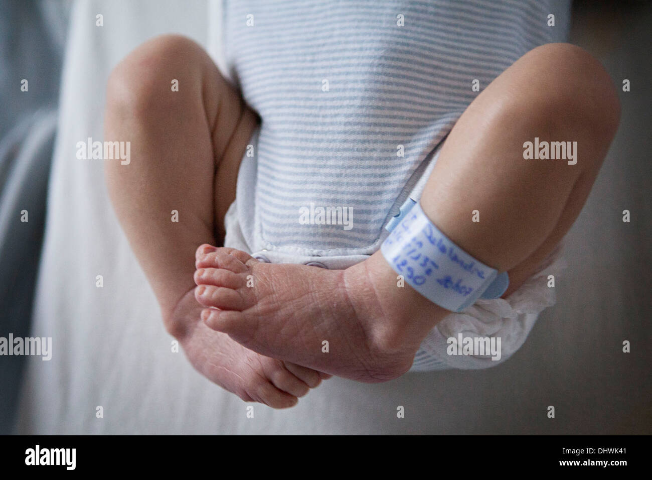 Baby hospital tag hi-res stock photography and images - Alamy