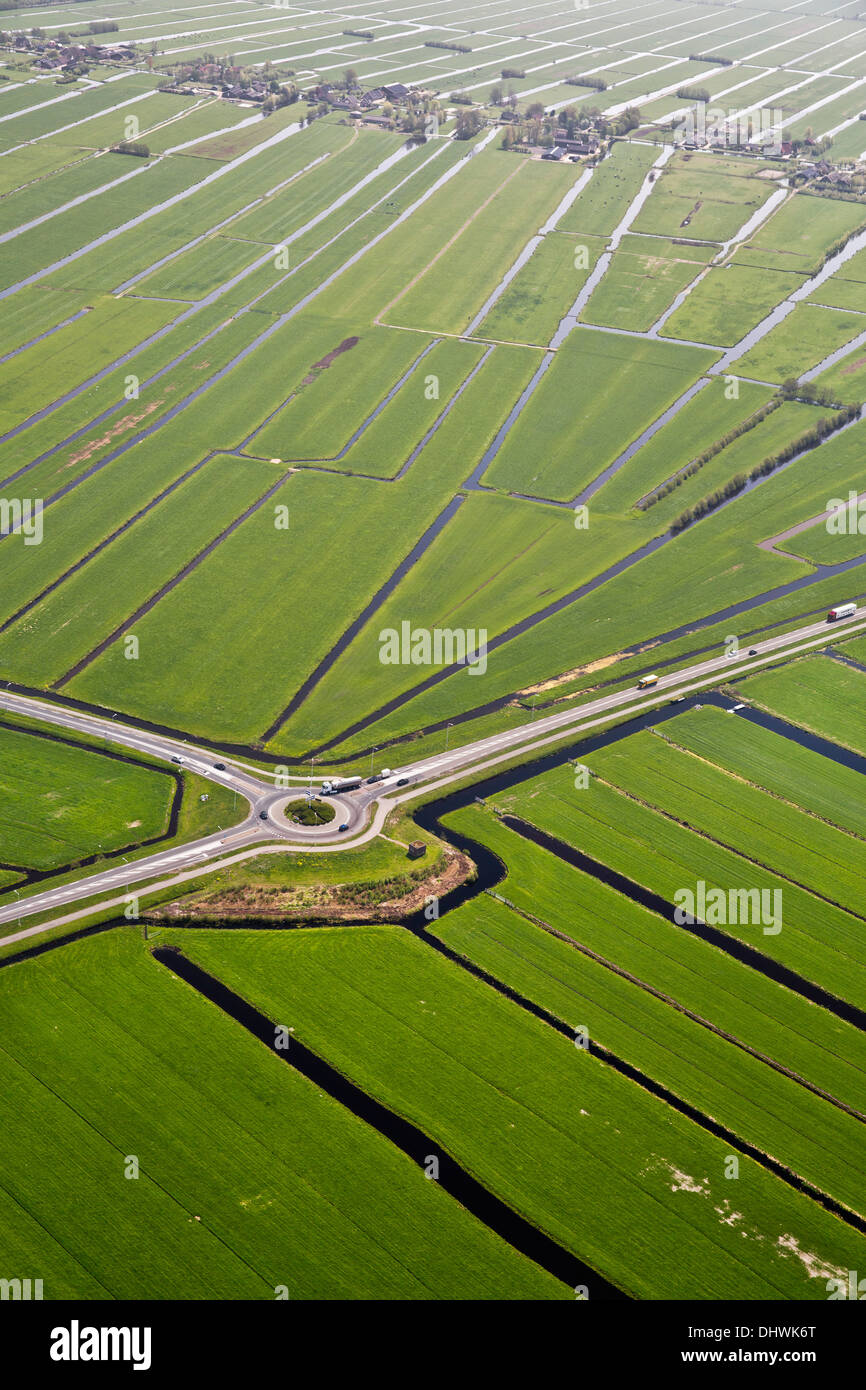 Polder pattern hi-res stock photography and images - Alamy