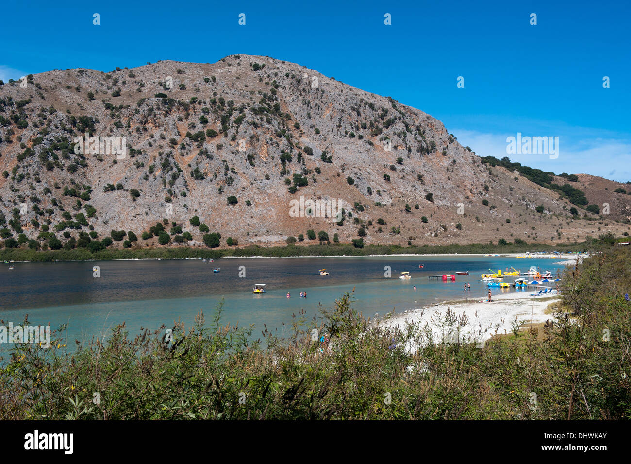 Summer lake kournas hi-res stock photography and images - Alamy