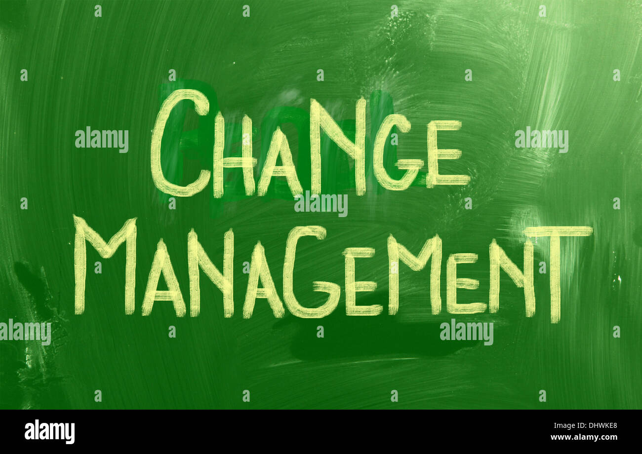 Change Management Concept Stock Photo - Alamy