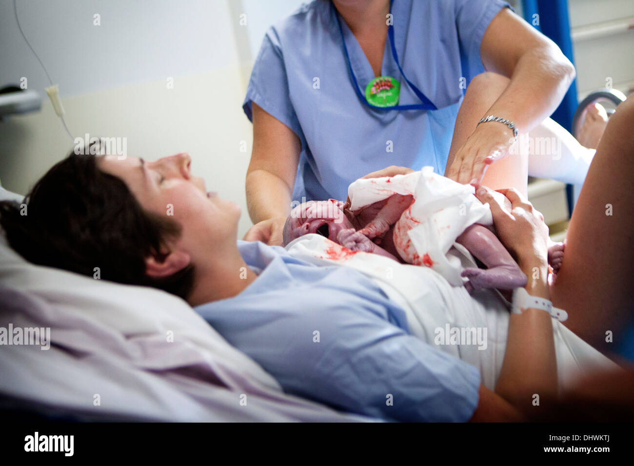 Delivery of children hi-res stock photography and images - Alamy