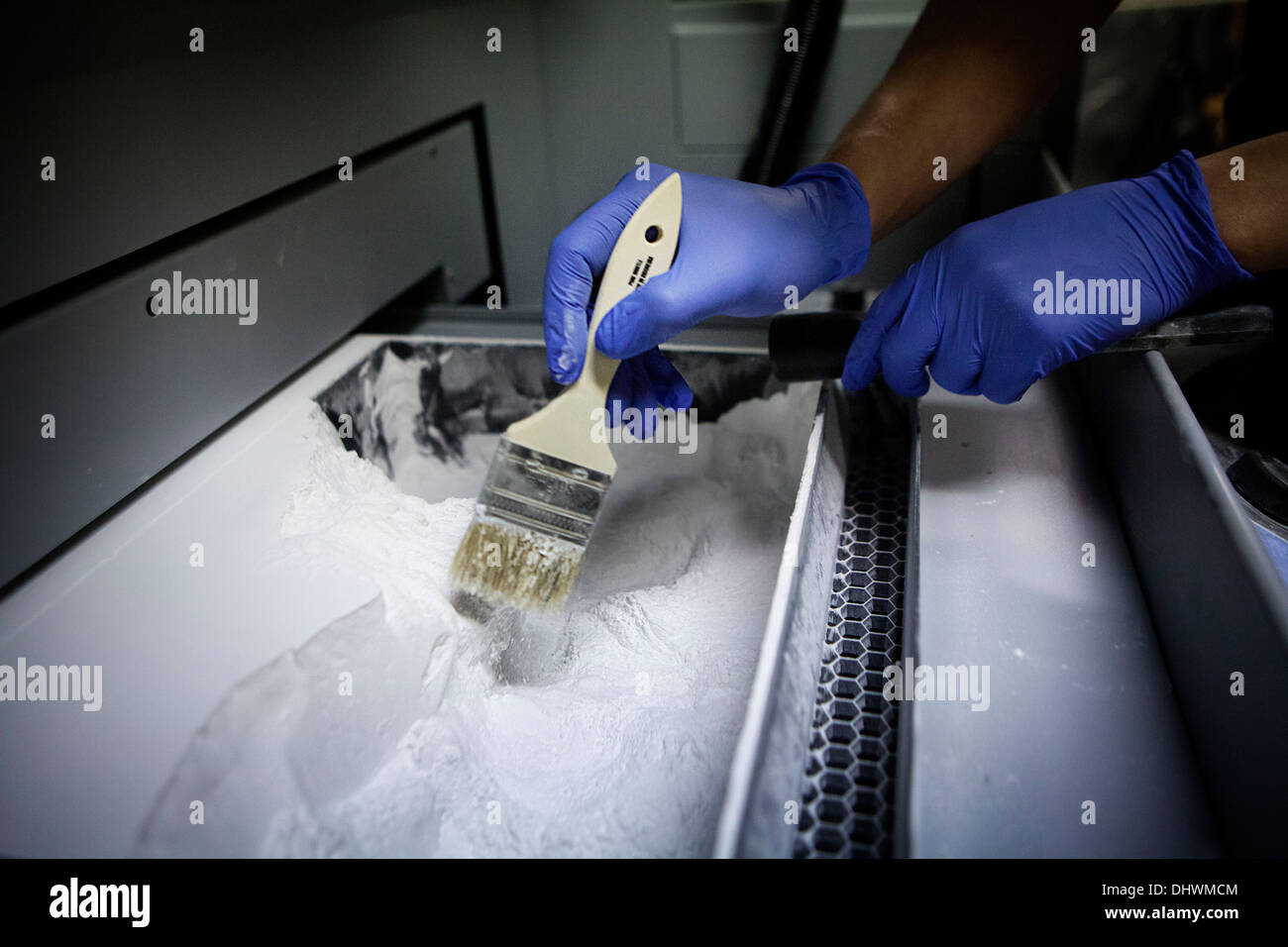 3d printing powder hi-res stock photography and images - Alamy