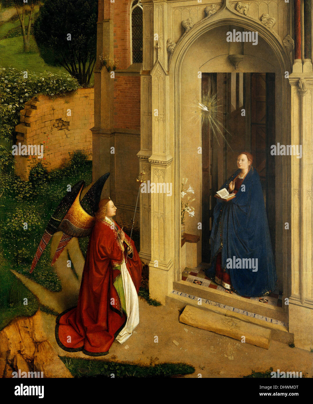 Annunciation painting hi-res stock photography and images - Alamy