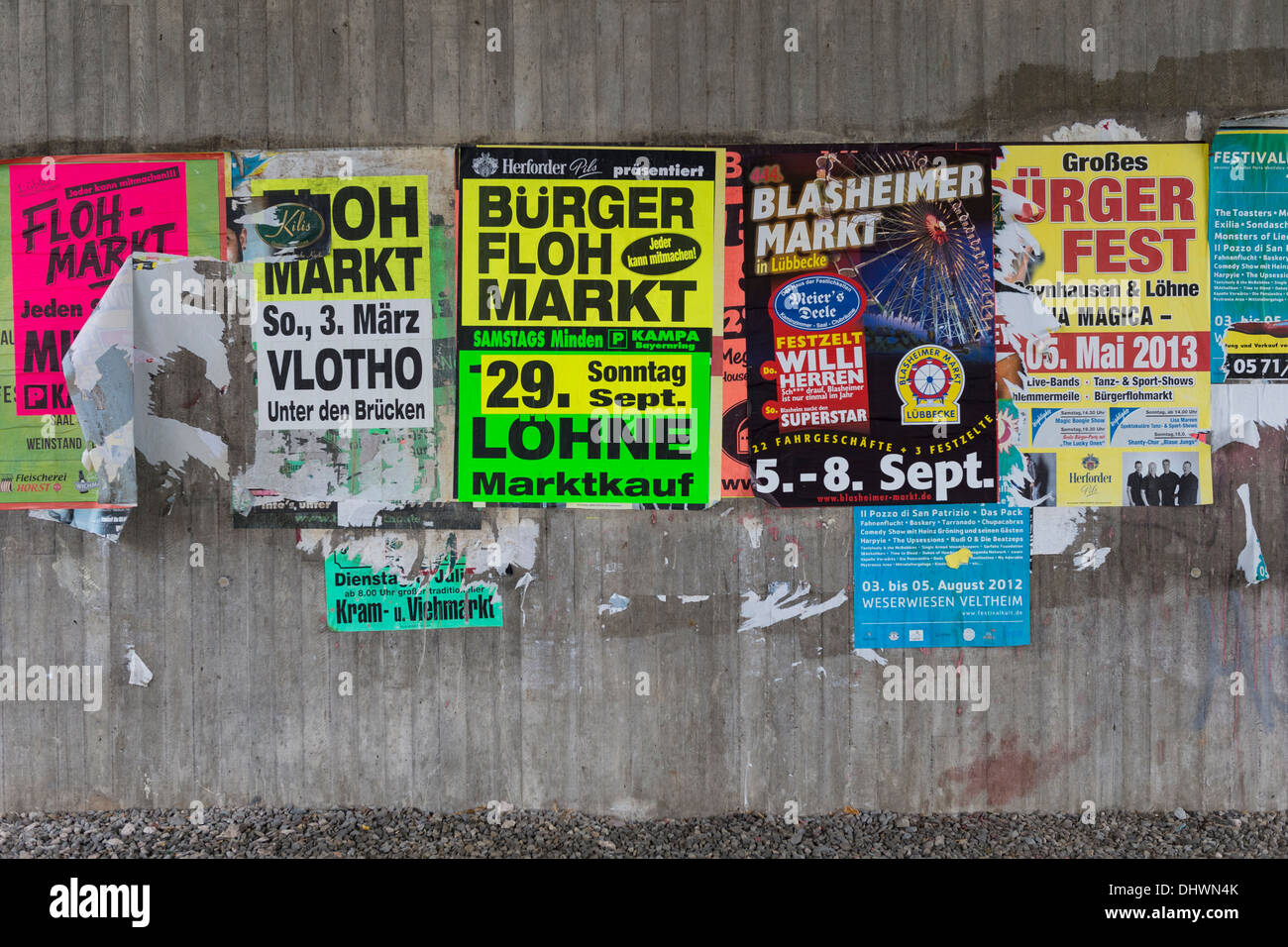 Bill posters hi-res stock photography and images - Alamy