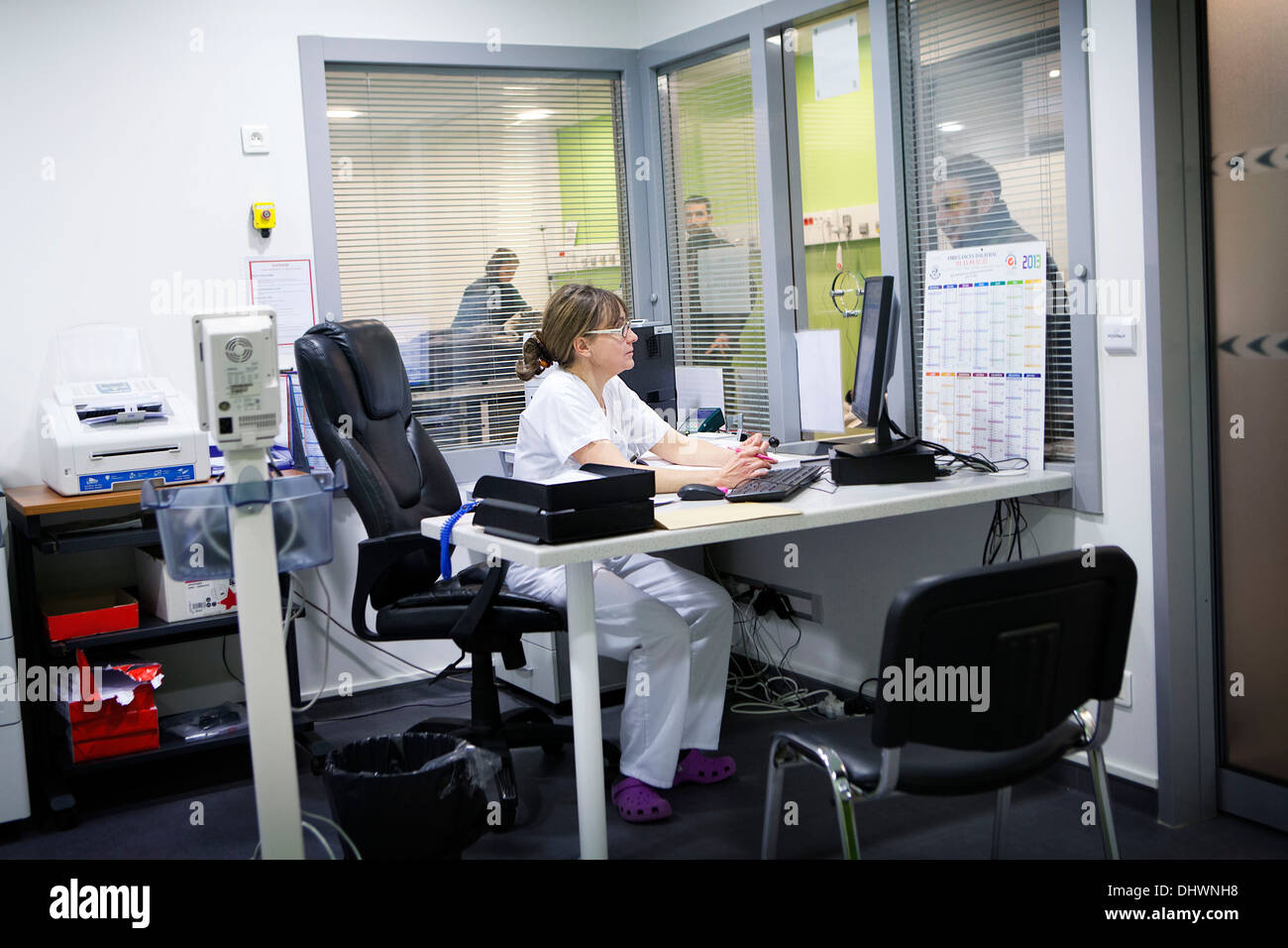 EMERGENCY CASE, HOSPITAL Stock Photo - Alamy