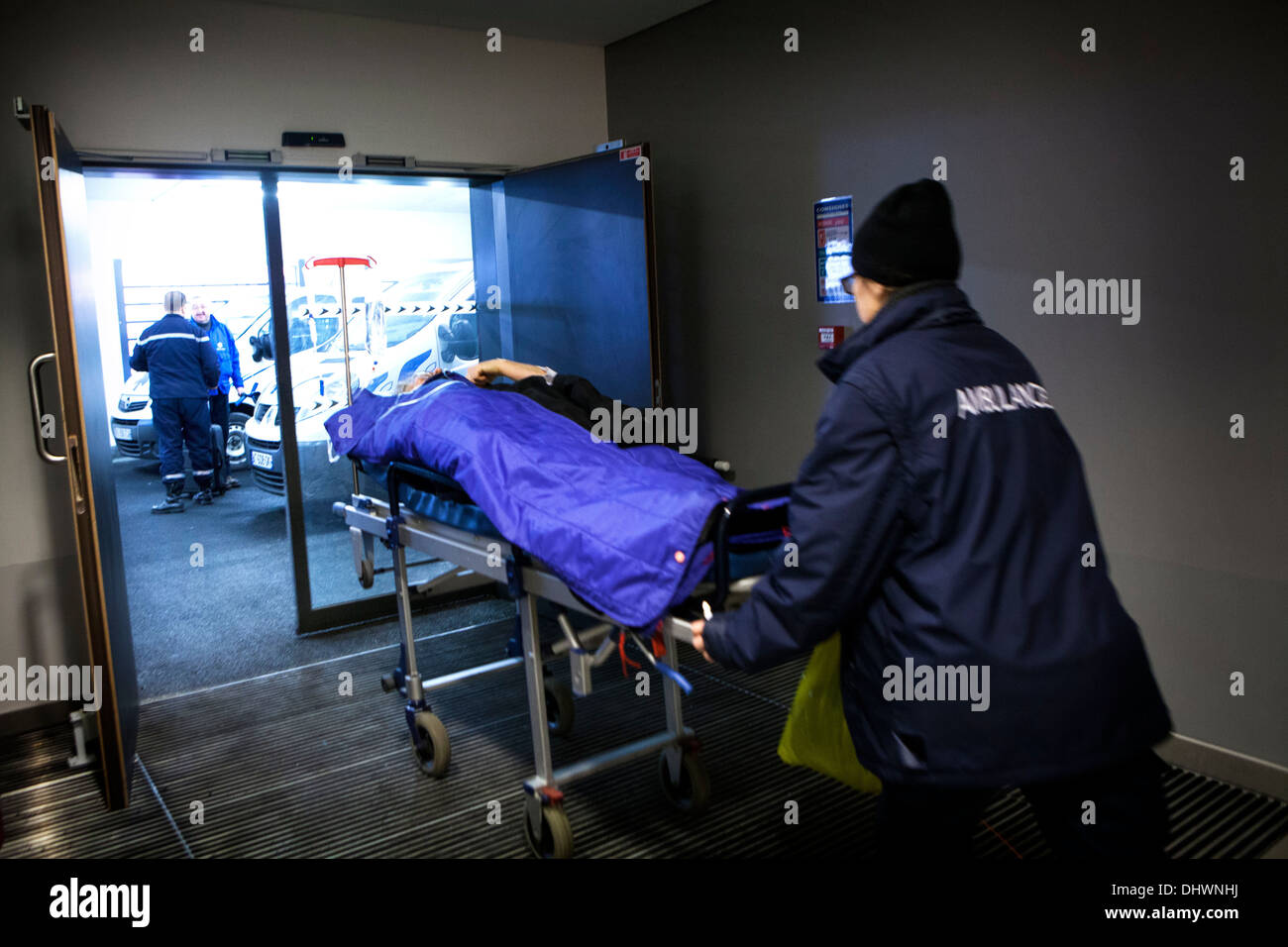 EMERGENCY CASE, HOSPITAL Stock Photo - Alamy