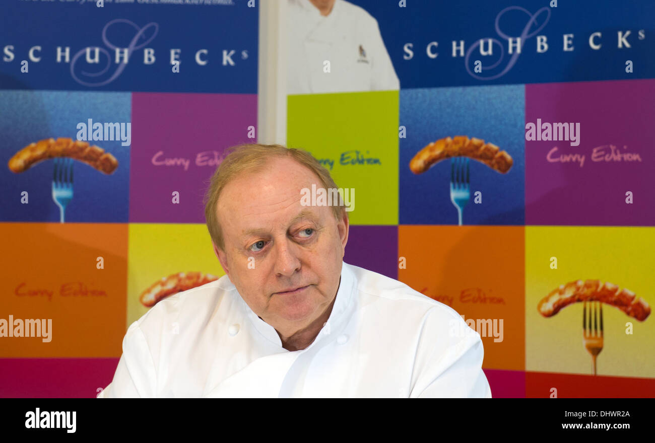 Munich, Germany. 15th Nov, 2013. The German chef Alfons Beck looks on ...