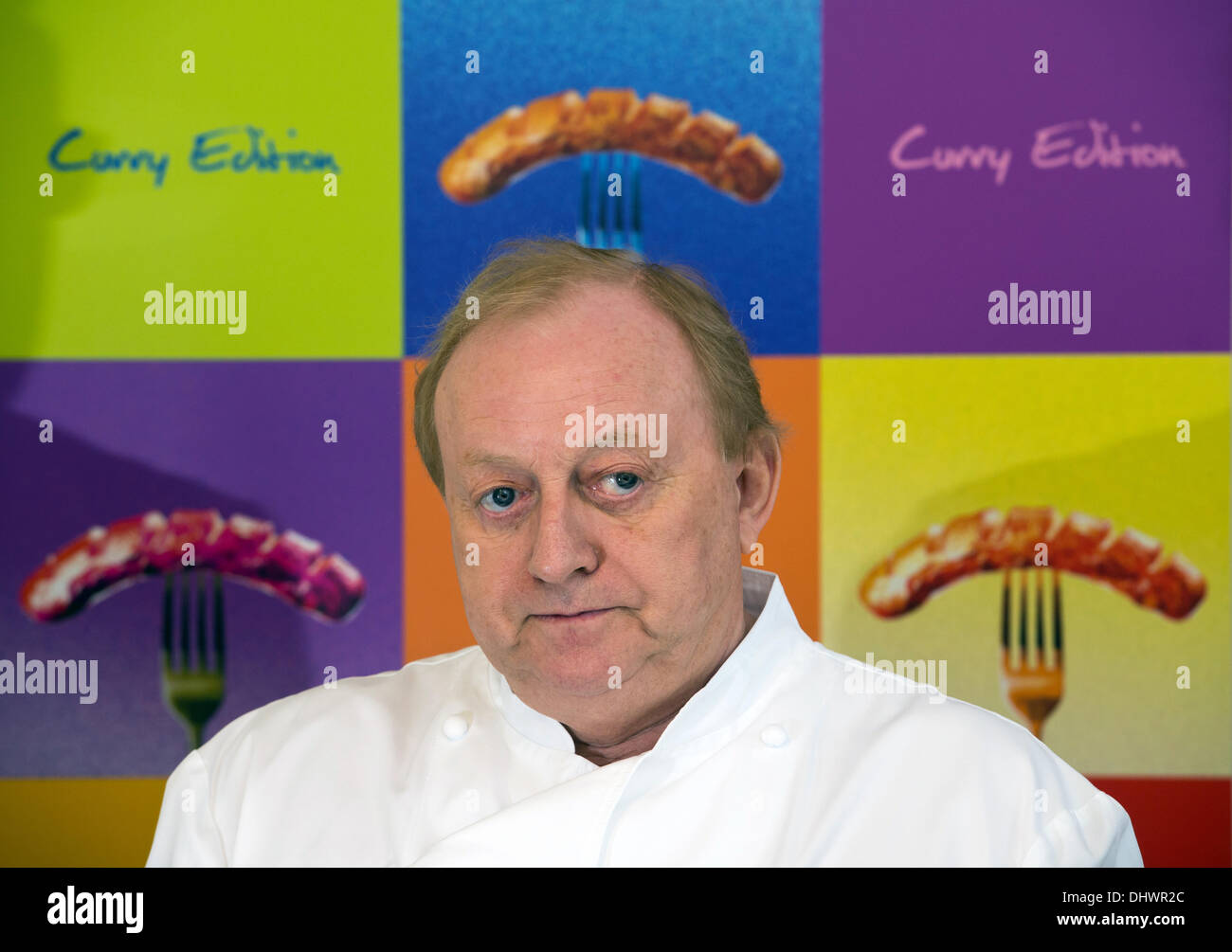 Munich, Germany. 15th Nov, 2013. The German chef Alfons Beck looks on ...