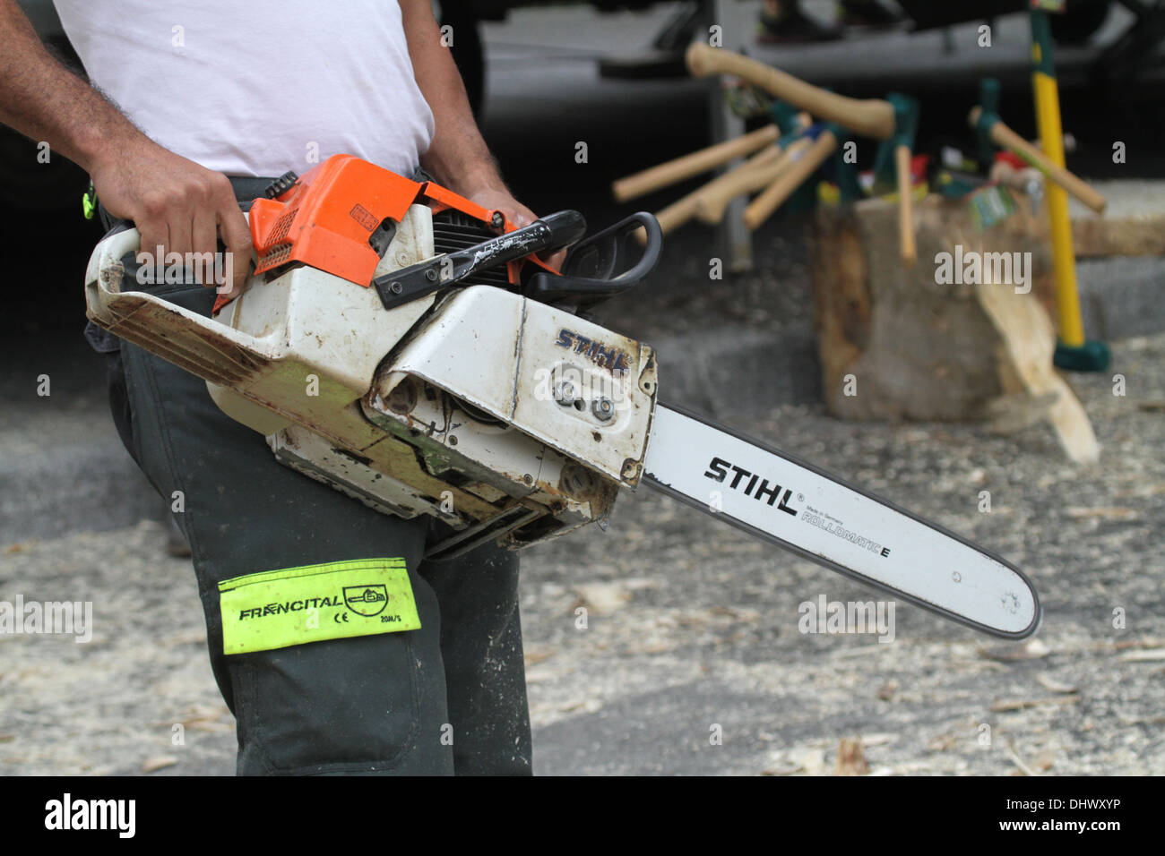 Electric saws hi-res stock photography and images - Alamy