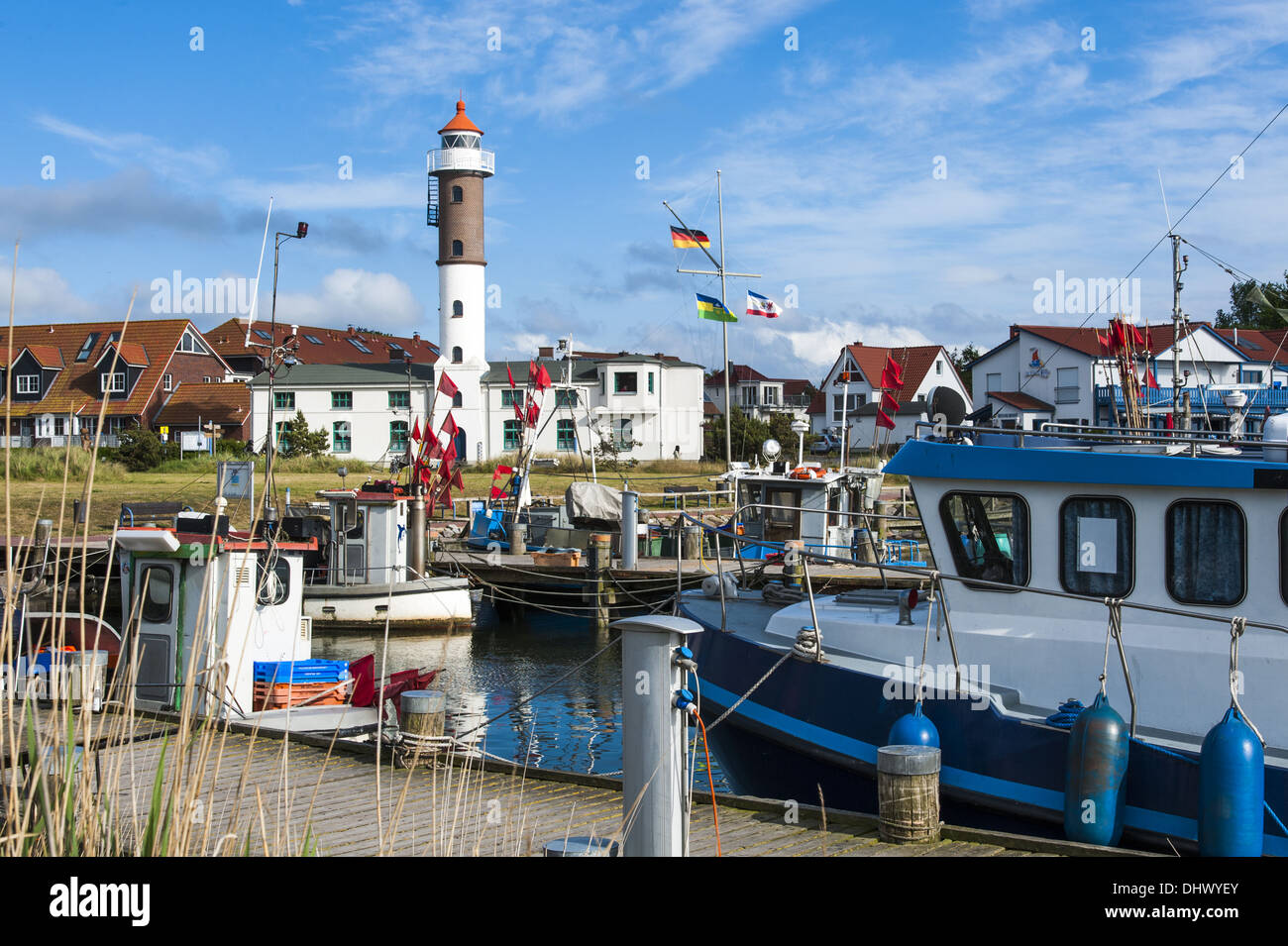 Harbor on the island of Poel Timmendorf Stock Photo - Alamy
