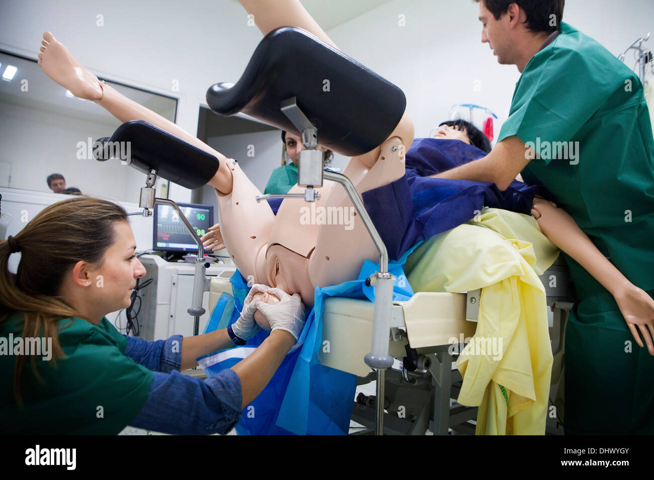 Obstetric simulation hi-res stock photography and images - Alamy