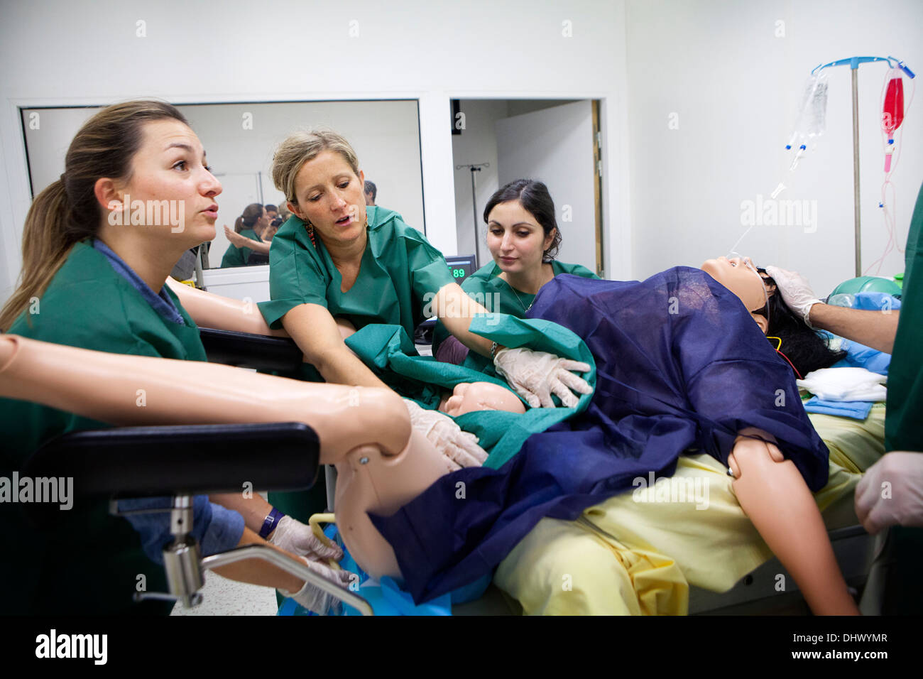 Obstetric simulation hi-res stock photography and images - Alamy