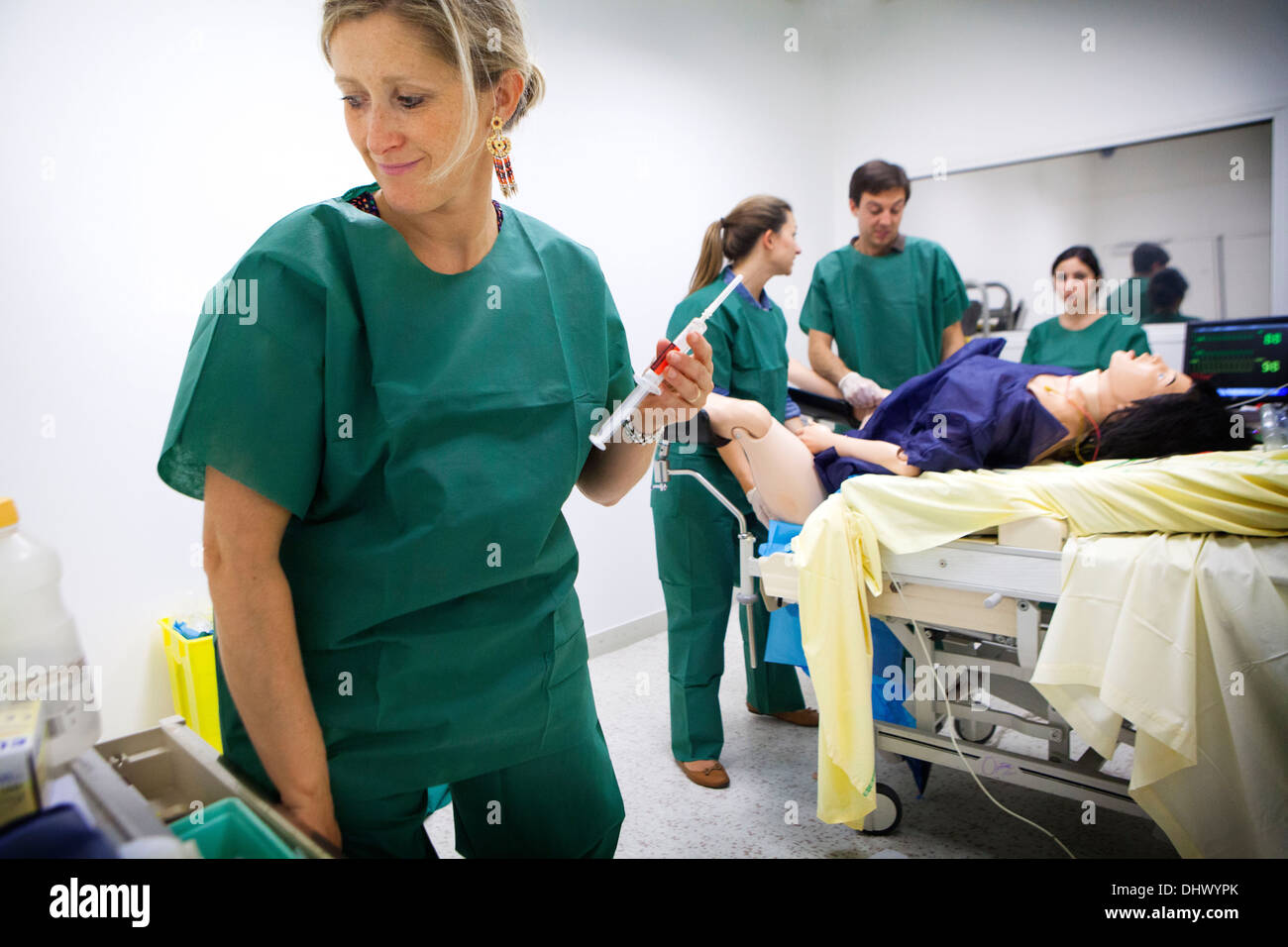 Obstetric simulation hi-res stock photography and images - Alamy