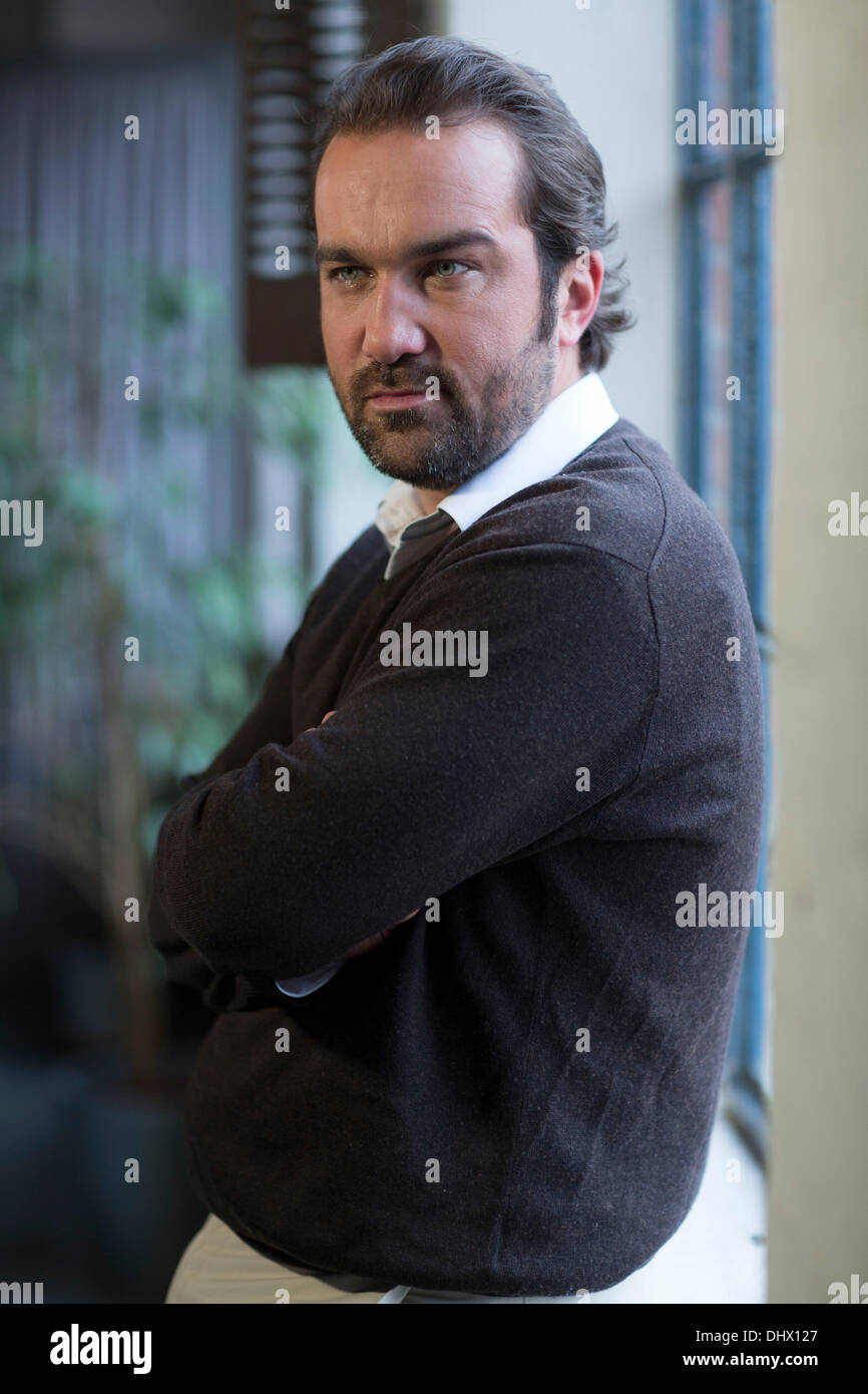 Jens Muenchow on the set of ARD TV series "Großstadtrevier". Hamburg ...