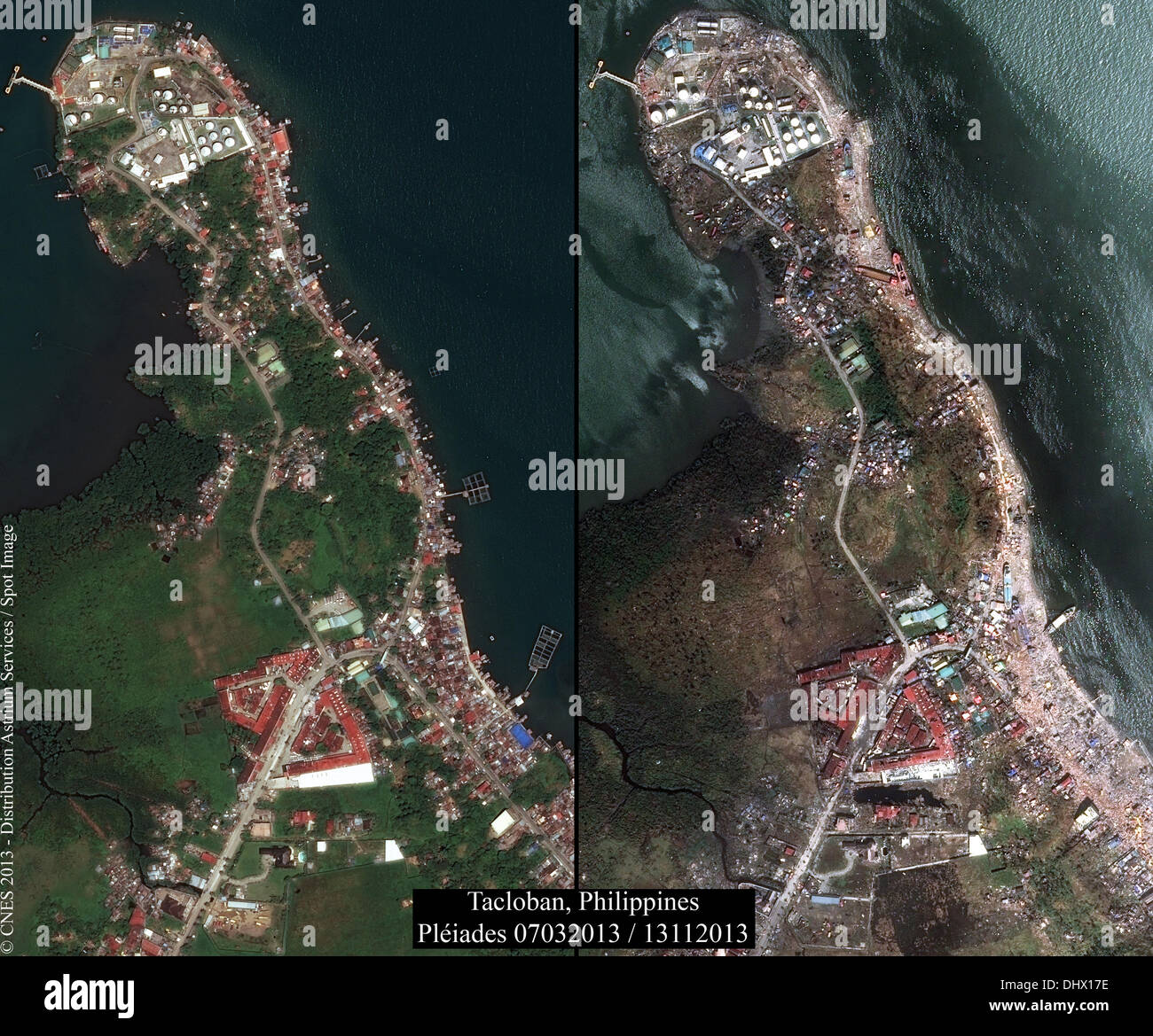 Yolanda Typhoon Before And After