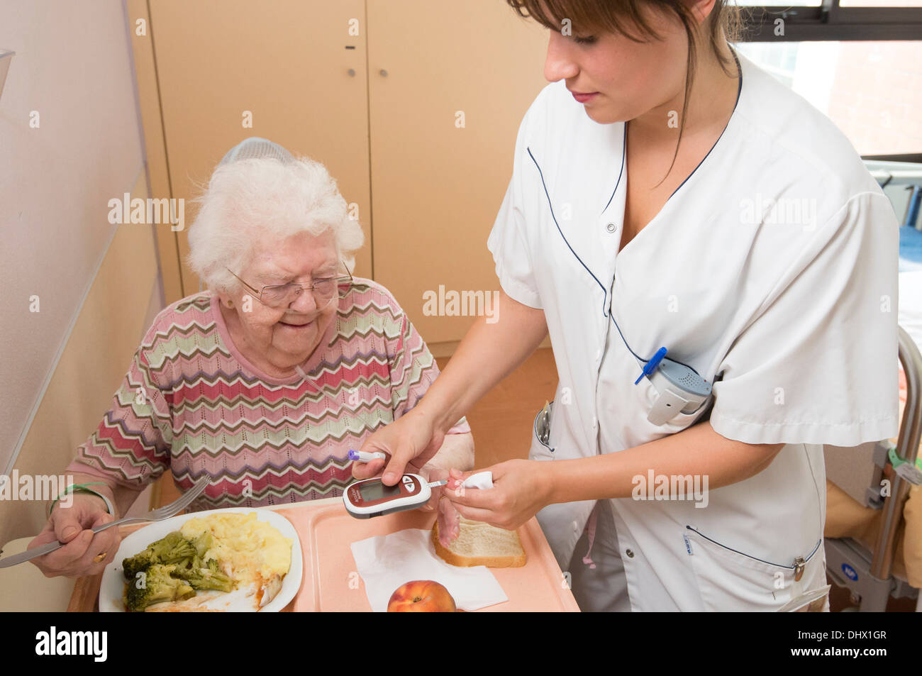 GERIATRIC HOSPITAL UNIT Stock Photo - Alamy