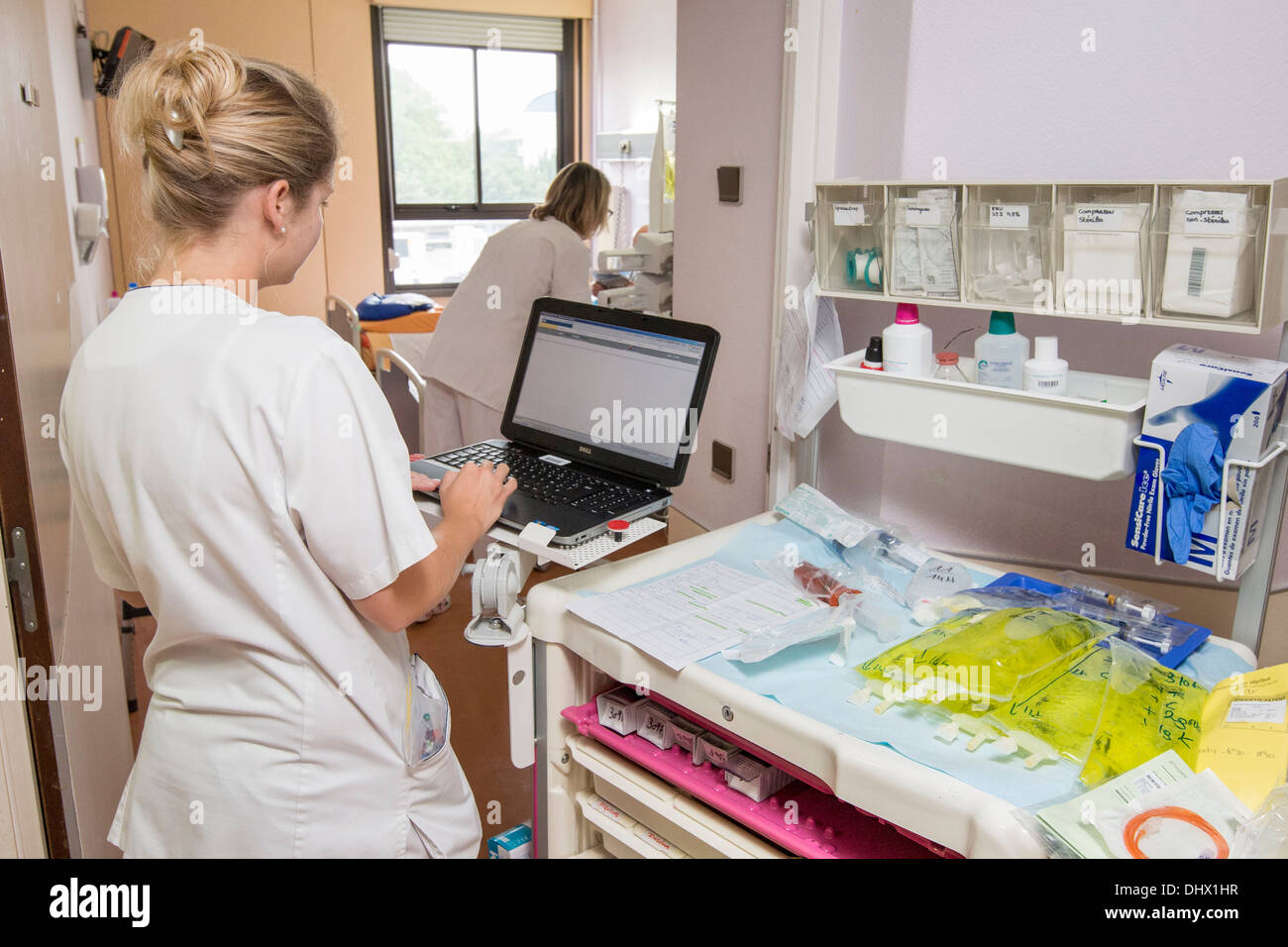 GERIATRIC HOSPITAL UNIT Stock Photo - Alamy