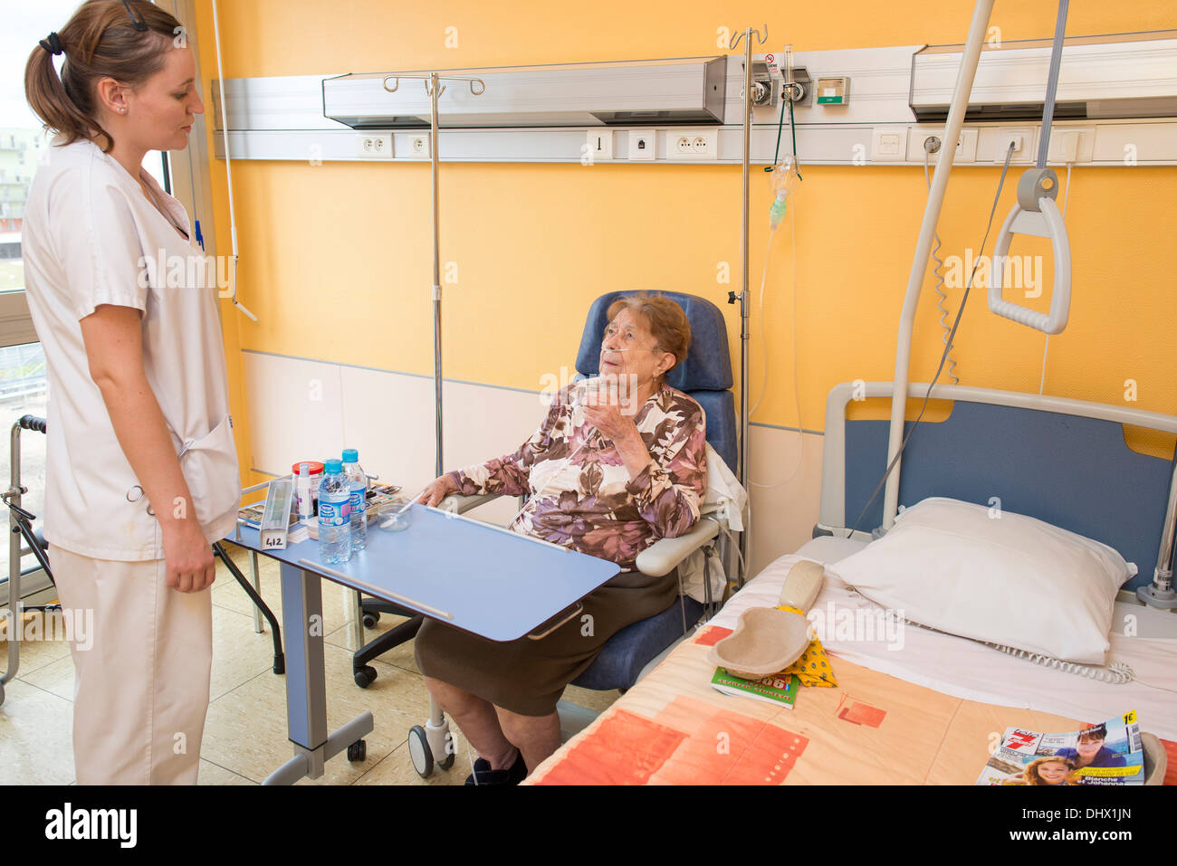 FOLLOW-UP CARE & REHABILITATION Stock Photo - Alamy