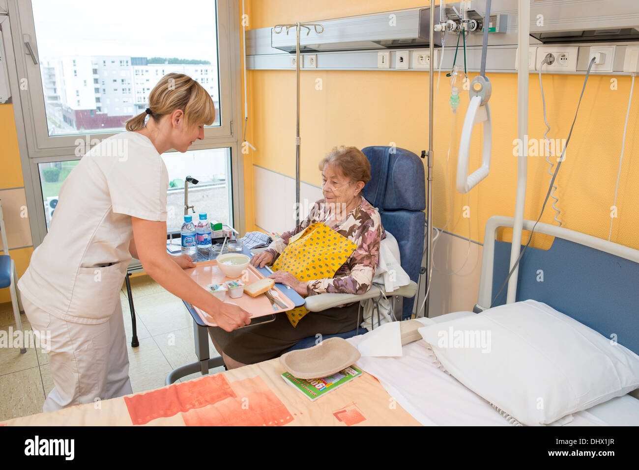 FOLLOW-UP CARE & REHABILITATION Stock Photo - Alamy