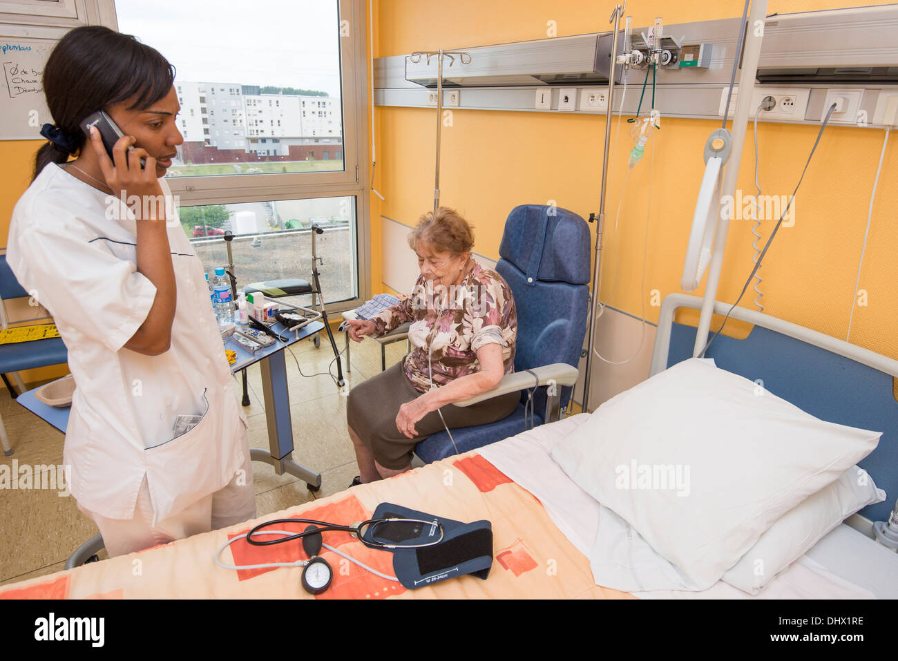 FOLLOW-UP CARE & REHABILITATION Stock Photo - Alamy
