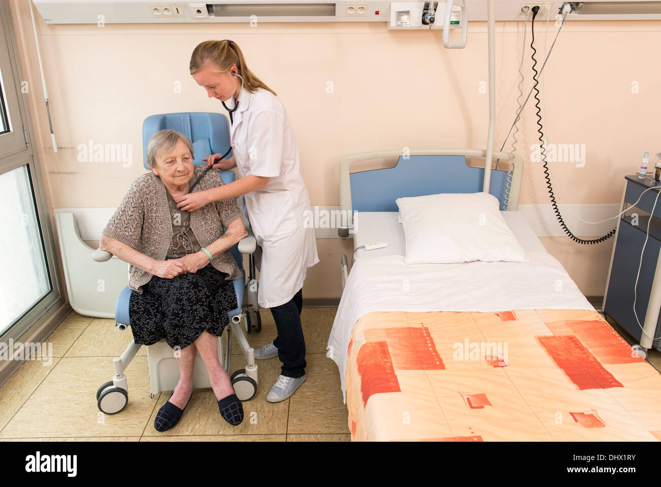 FOLLOW-UP CARE & REHABILITATION Stock Photo - Alamy