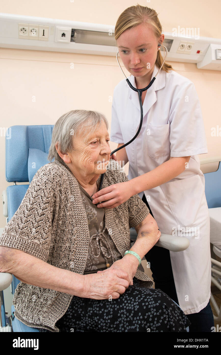 FOLLOW-UP CARE & REHABILITATION Stock Photo - Alamy
