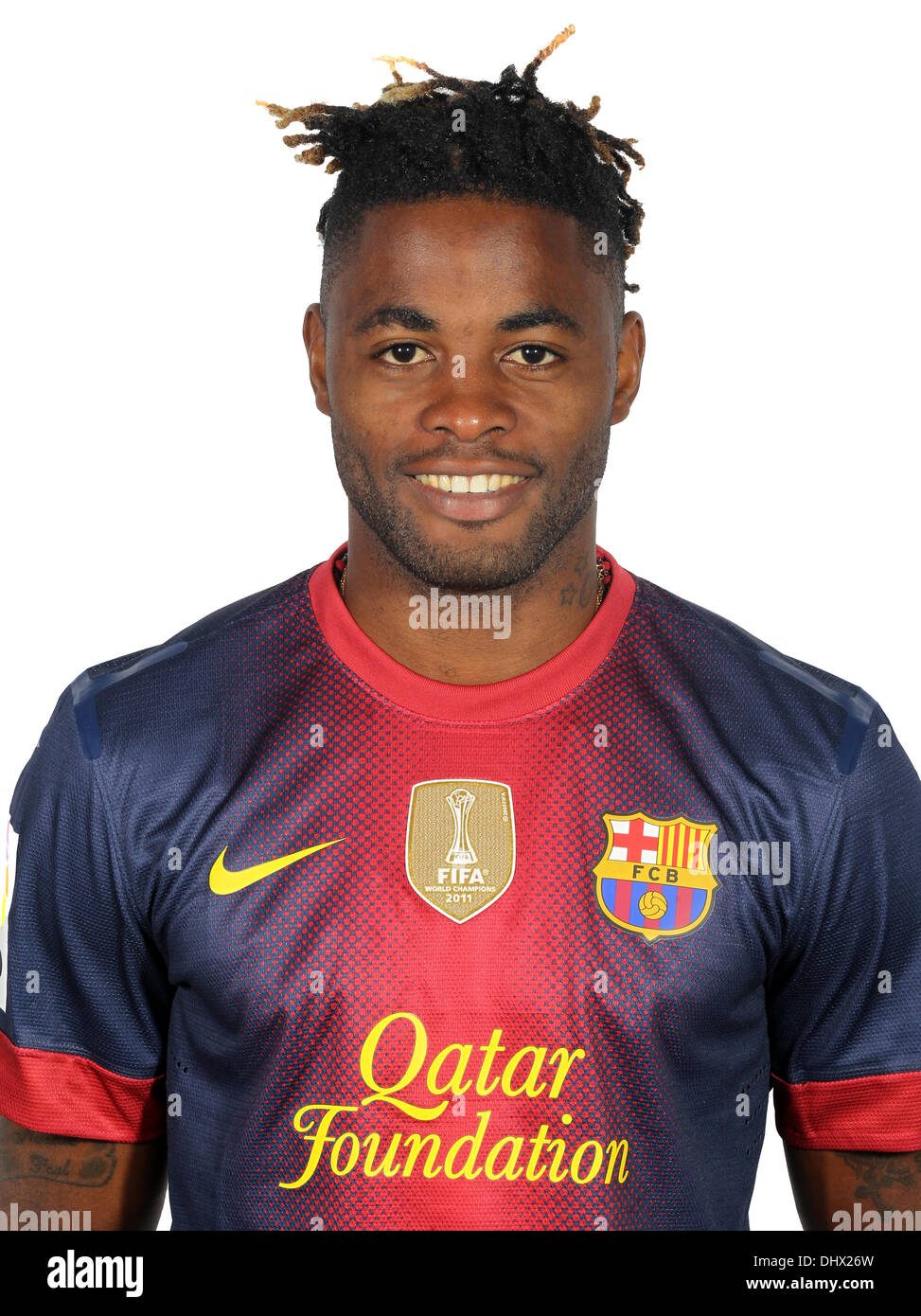ALexandre Song is part of soccer team F.C. Barcelona 2012 / 2013 ...