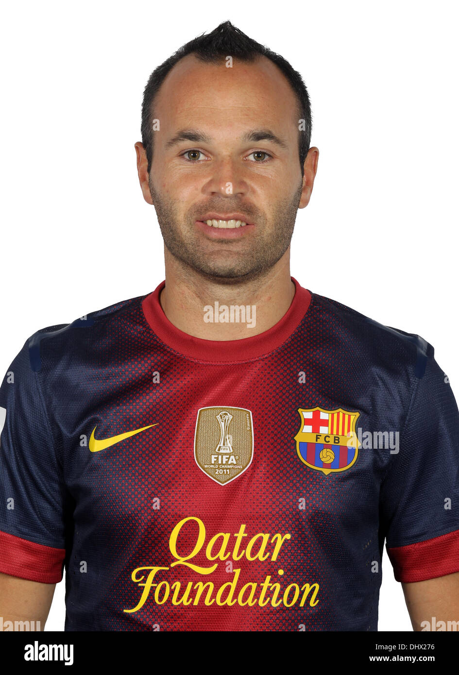 Andres Iniesta is part of soccer team F.C. Barcelona 2012 / 2013 ...
