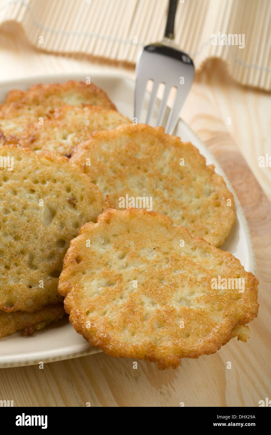 Polish potato fritters hi-res stock photography and images - Alamy