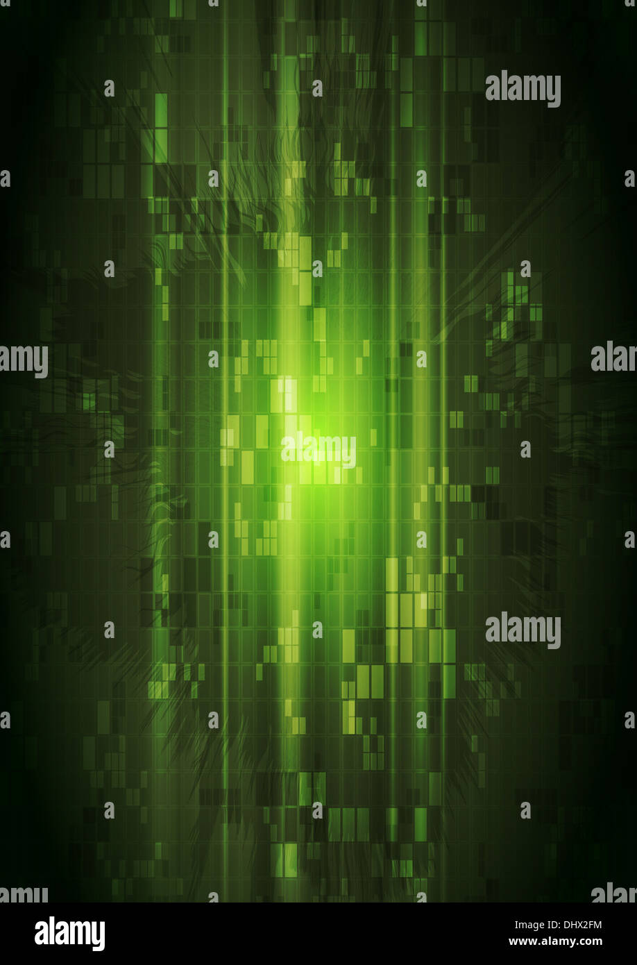 Dark green technology background. Vector design eps 10 Stock Photo - Alamy