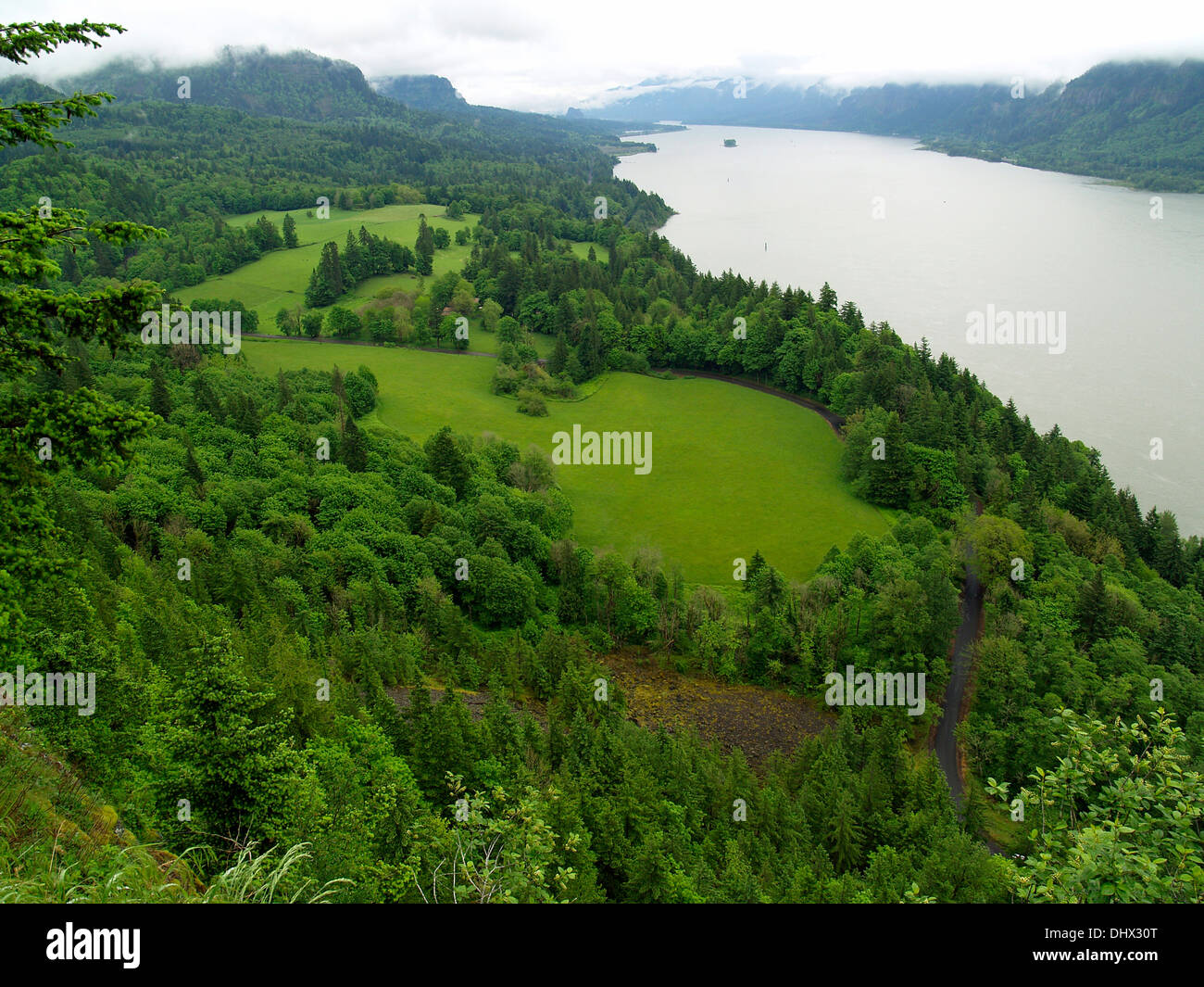 The Columbia River Gorge from the Cape Horn overlook,Washington State ...