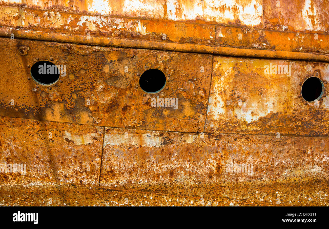 Metal ship texture hi-res stock photography and images - Alamy