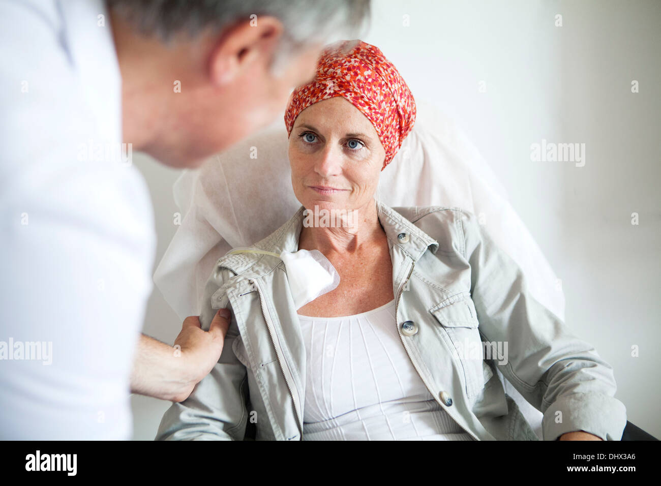 Ambulatory chemotherapy hi-res stock photography and images - Alamy