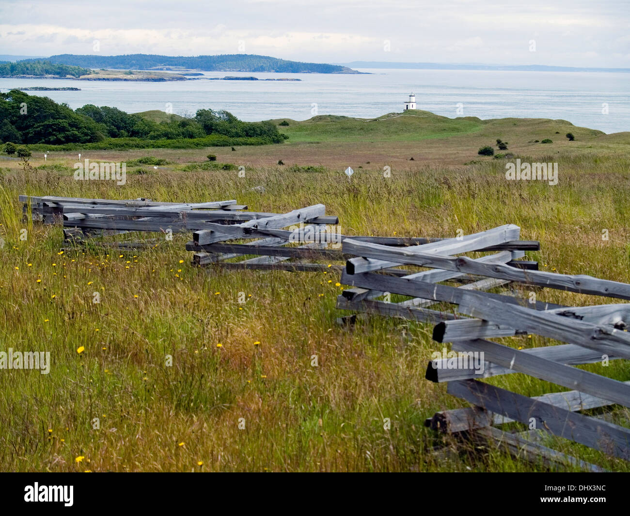 Cattle Point Lighthouse,San Juan Island,Washington State Stock Photo ...