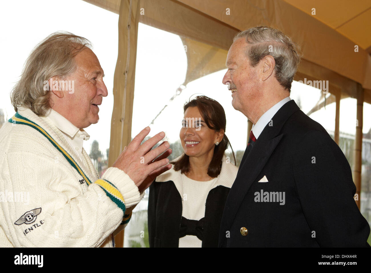 Bunbury cricket match held at Blenheim Palace Featuring: David English ...