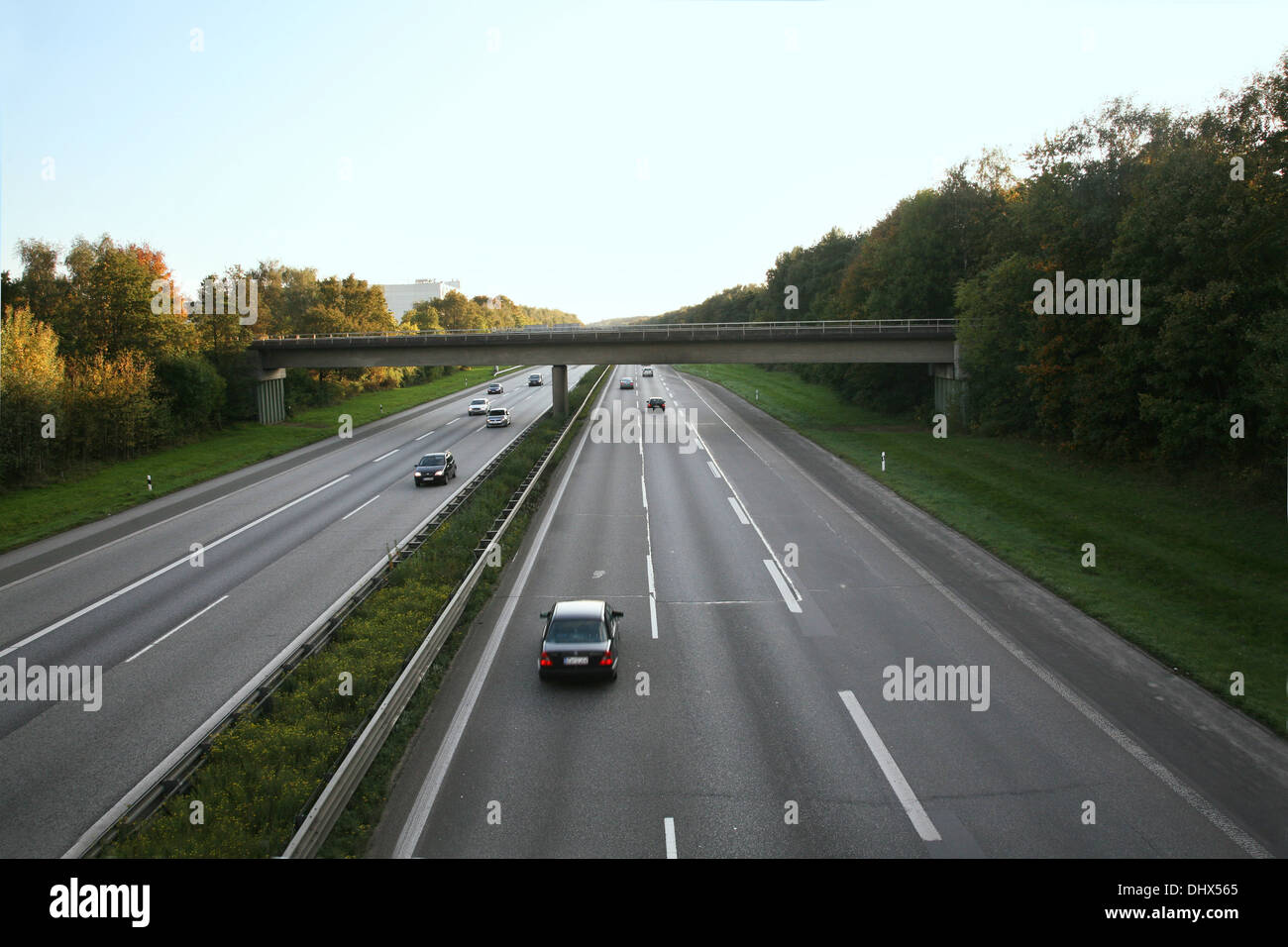 German motorway perspective hi-res stock photography and images - Alamy