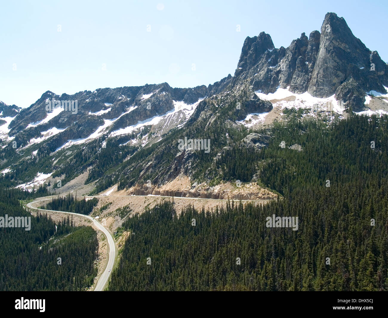 Washington Pass and the Liberty Bell,Washington State Stock Photo - Alamy