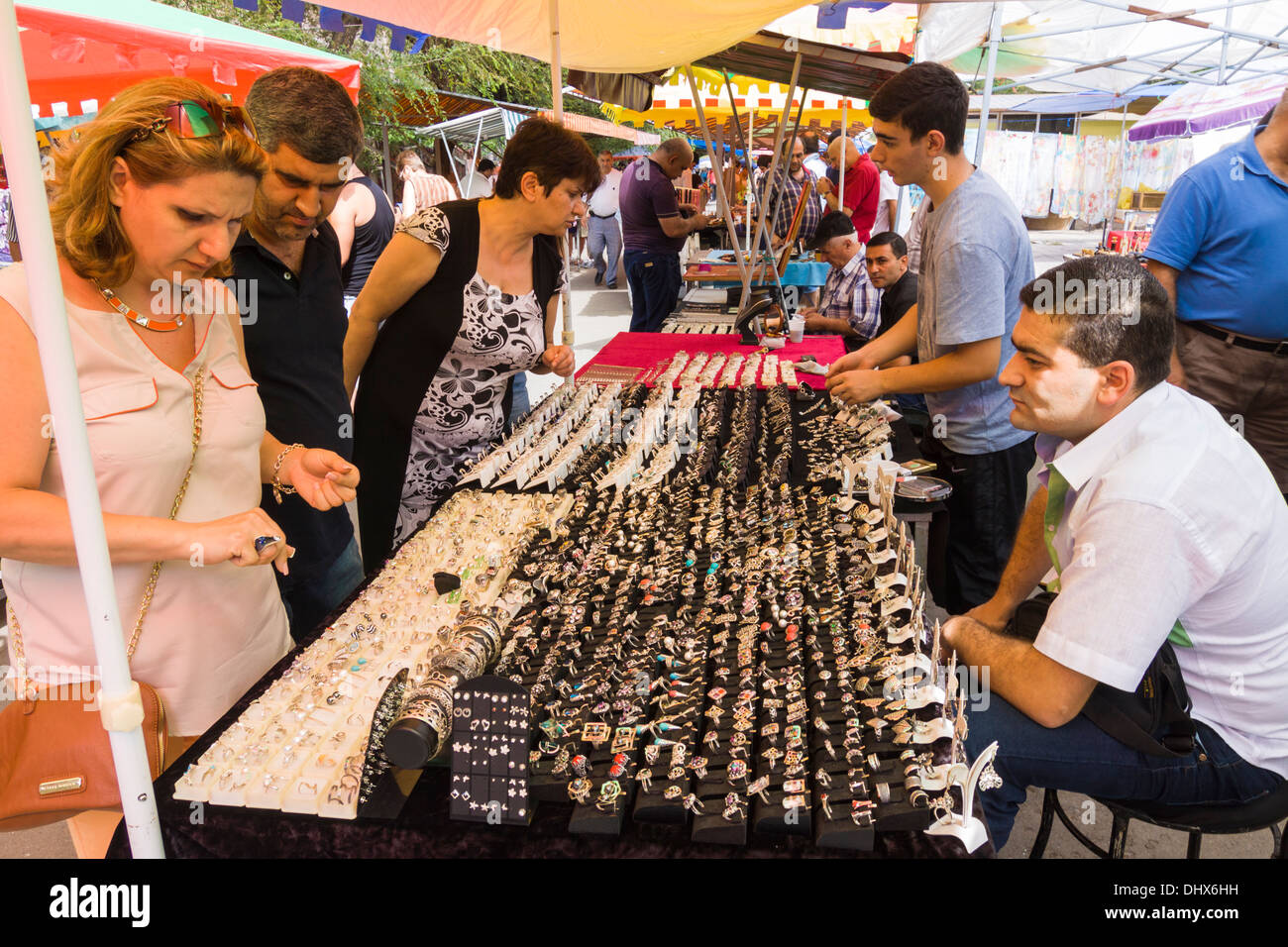 Vernissage market. Yerevan, Armenia Stock Photo - Alamy
