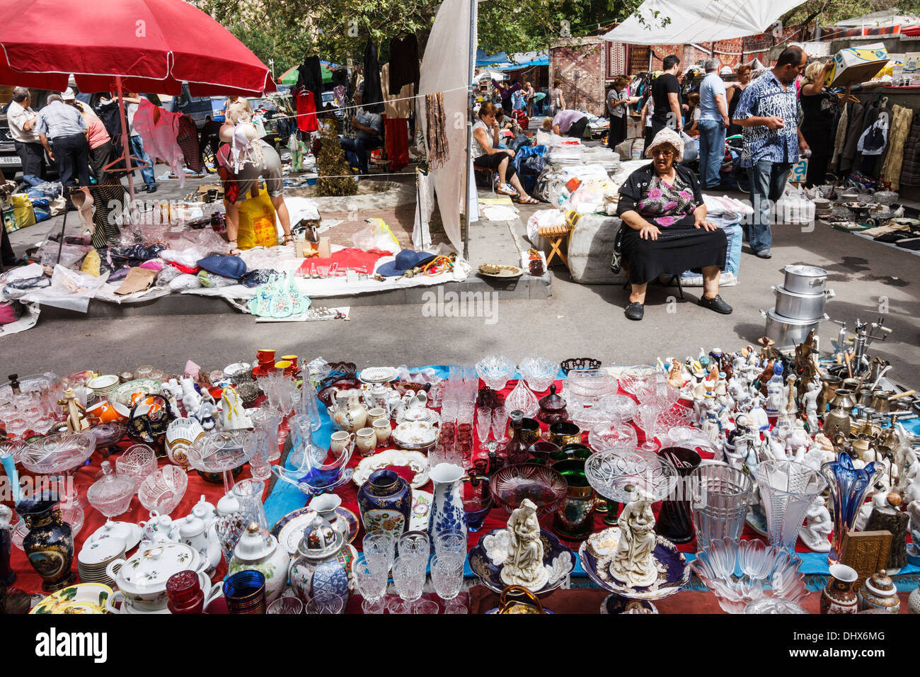 Vernissage market. Yerevan, Armenia Stock Photo: 62656288 - Alamy