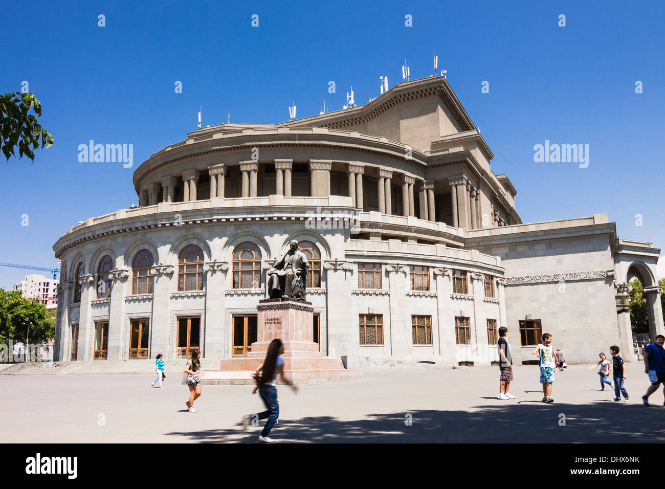 Yerevan Opera Theater, Armenia Stock Photo - Alamy