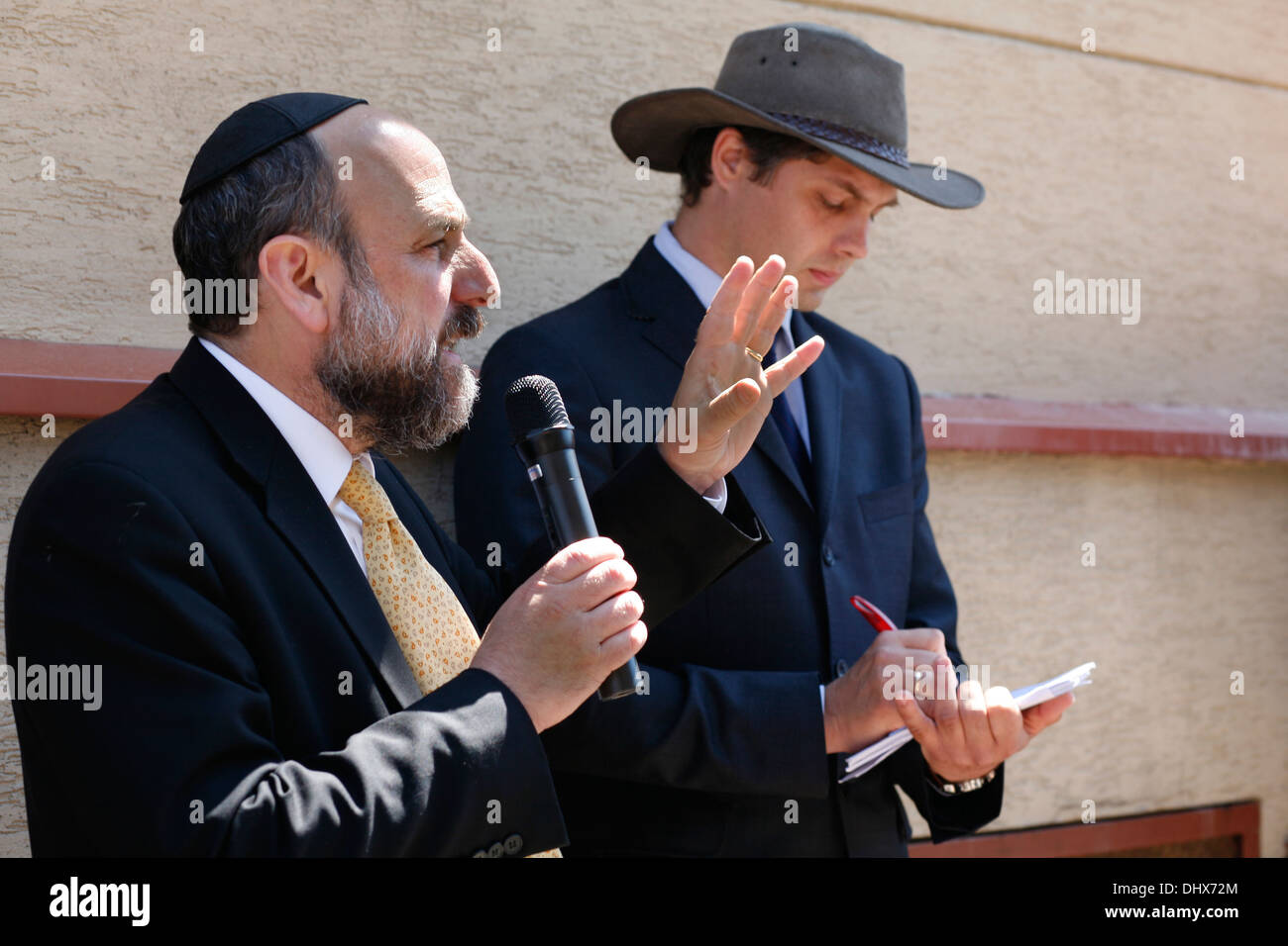 Chief rabbi poland hi-res stock photography and images - Alamy