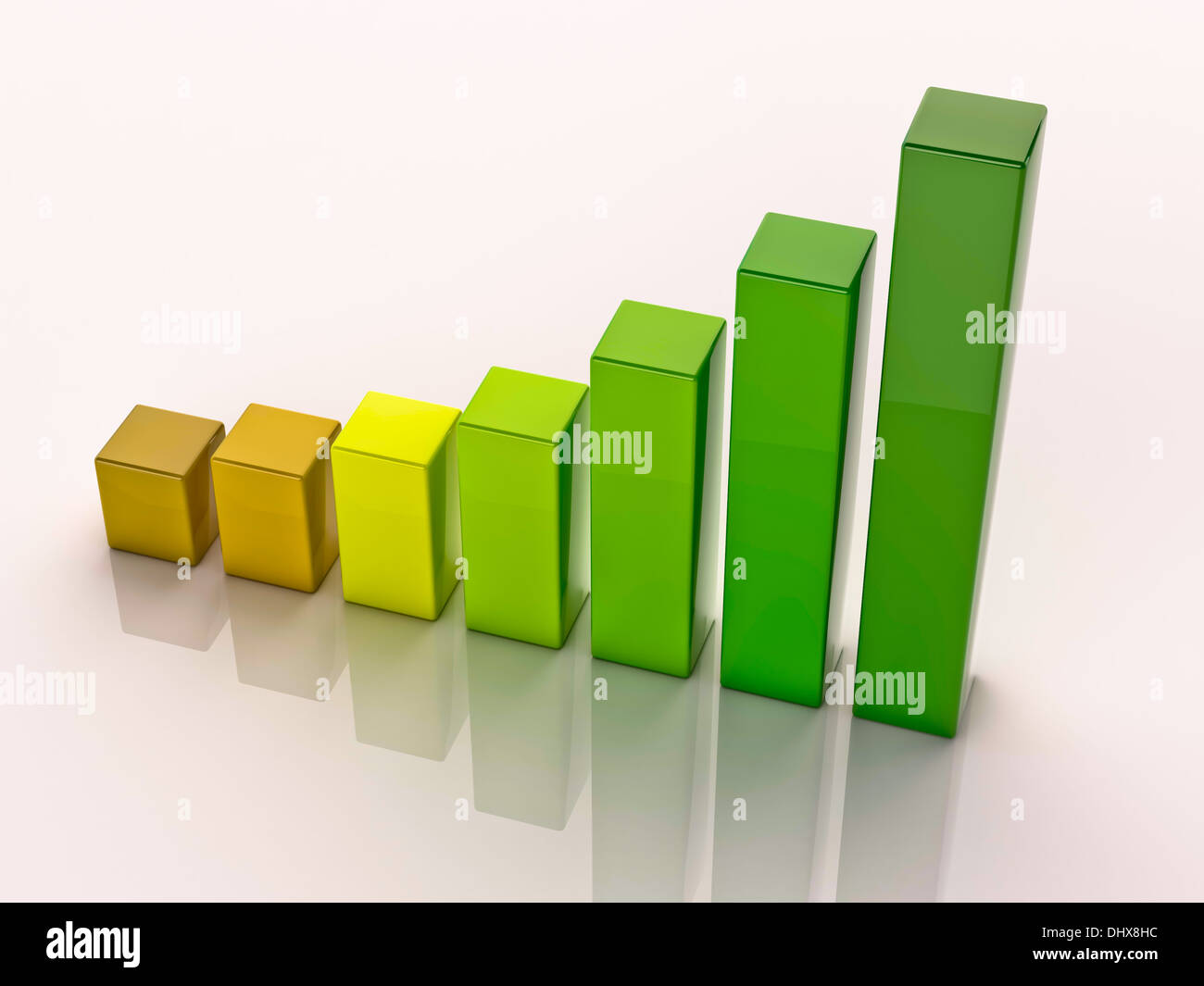 3d column chart Stock Photo - Alamy