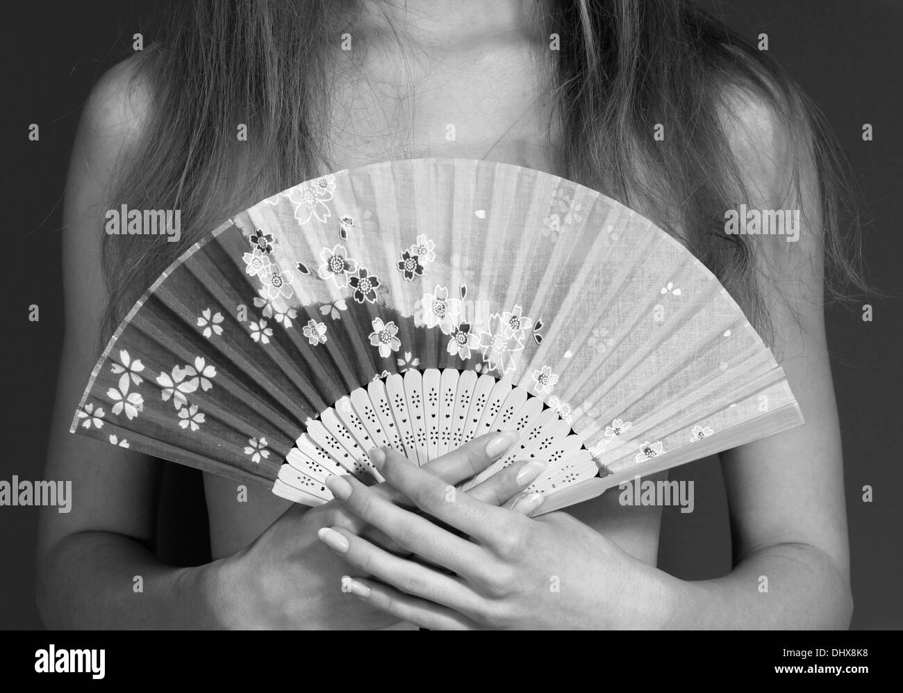 Japanese girl Black and White Stock Photos & Images - Alamy