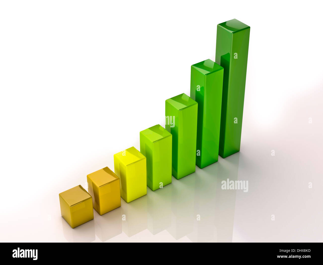 3d column chart Stock Photo - Alamy