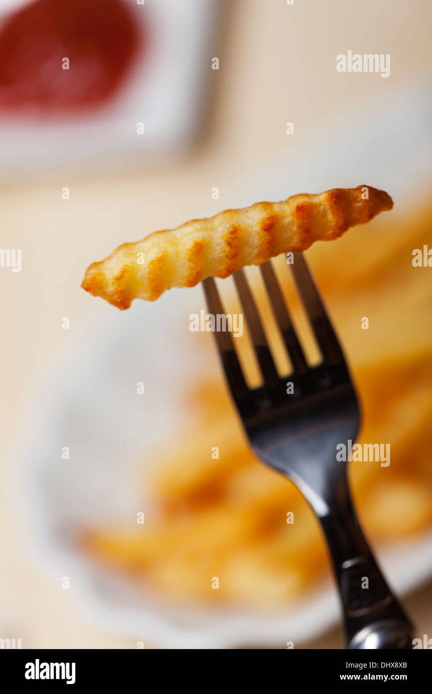 Single French Fry High Resolution Stock Photography and Images - Alamy
