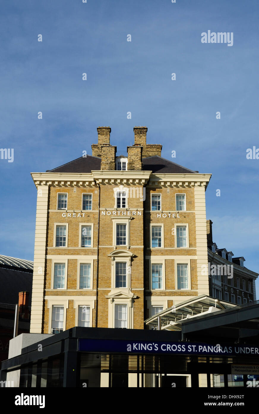 Great Northern Hotel beside King's Cross railway station, London ...