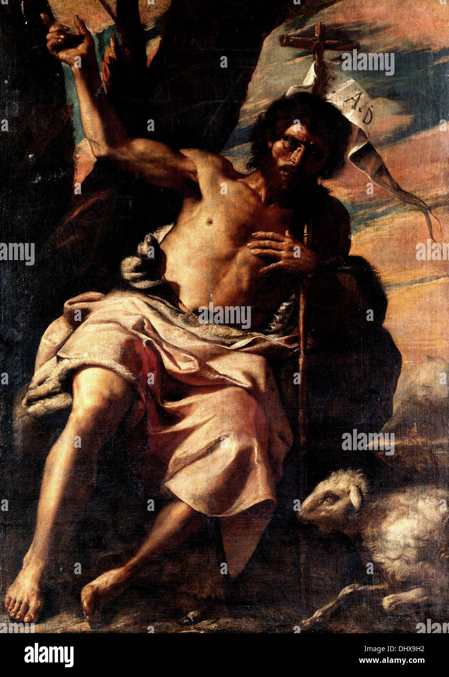 Saint john the baptist preaching hi-res stock photography and images ...