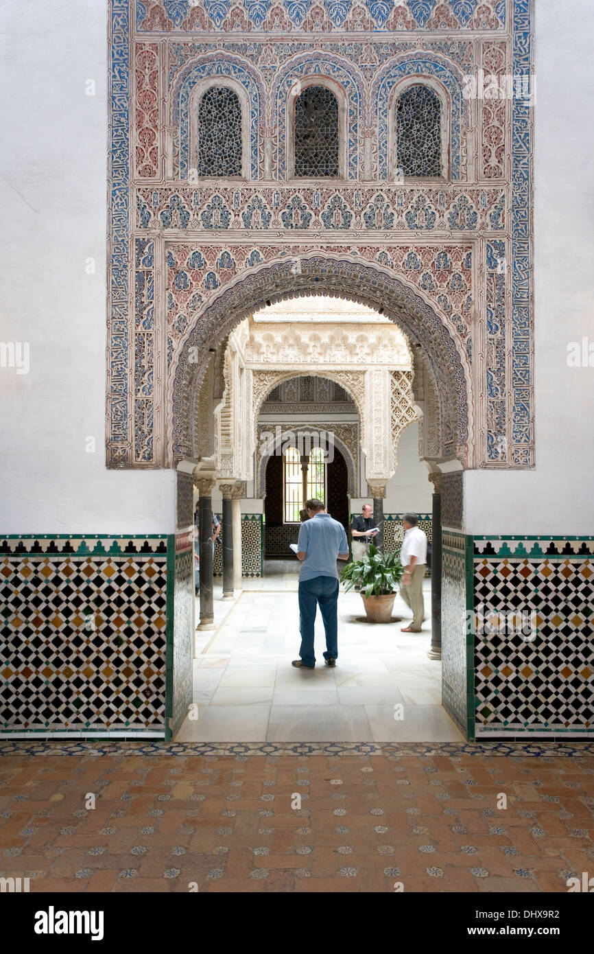 Real Alcazar in Seville Spain Stock Photo - Alamy