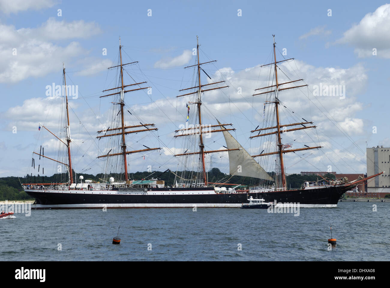 Russian sailing ship sedov hi-res stock photography and images - Alamy